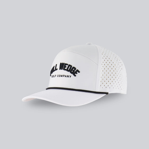 White Rope Hat – Full Wedge Golf