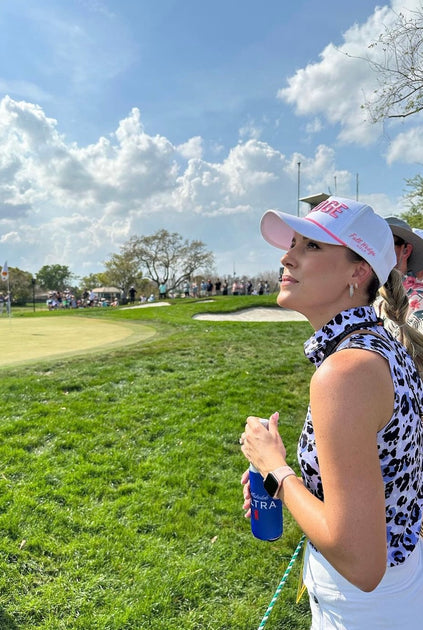 Pink WEDGE Hat – Full Wedge Golf